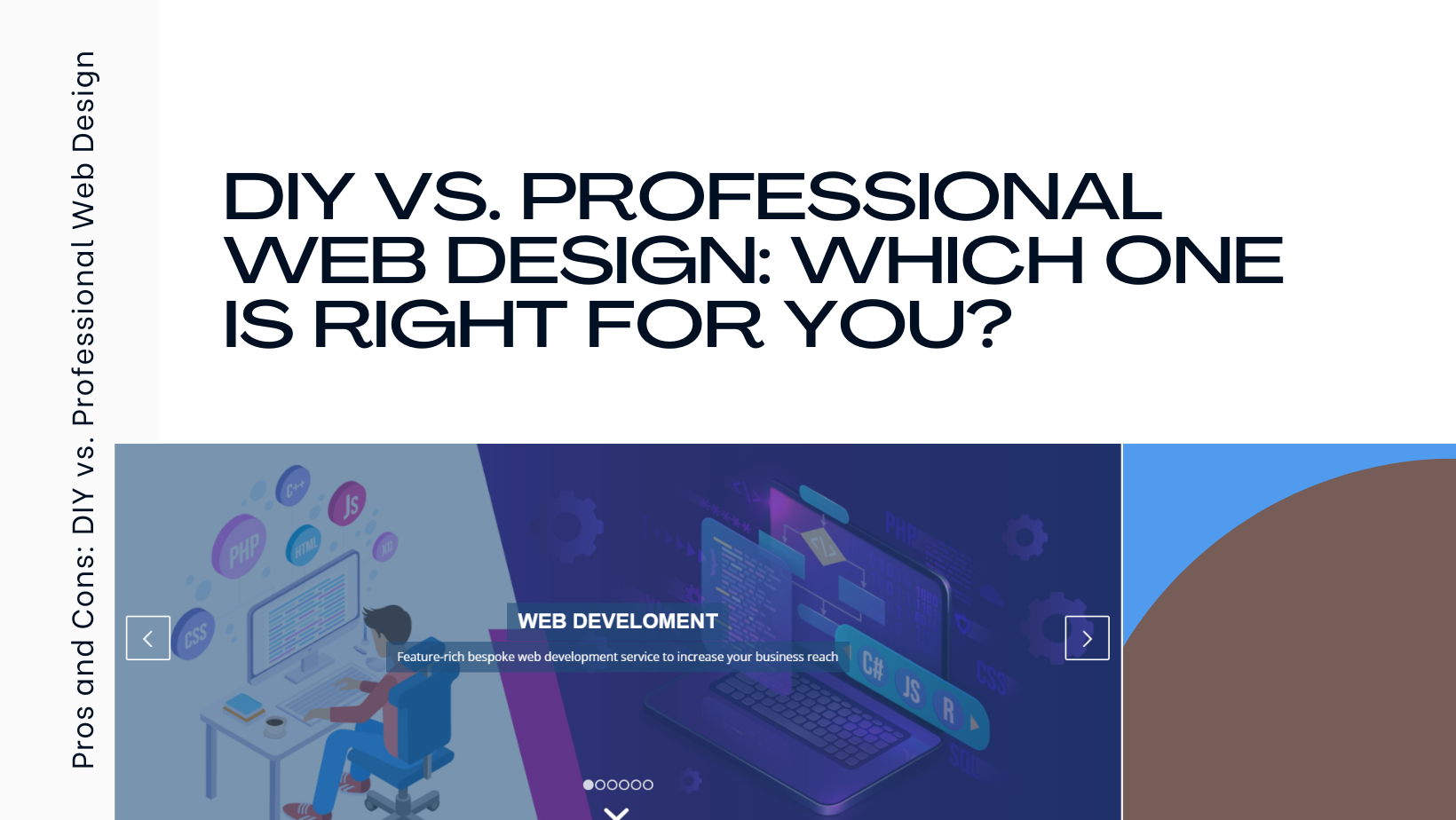 DIY vs. Professional Web Design: Making the Right Choice for Your Business in 2024 - AshramTech